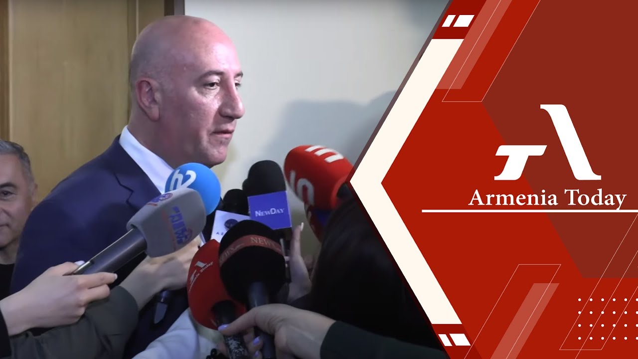 Проходит брифинг замминистра обороны Армана Саркисяна (прямое включение ...